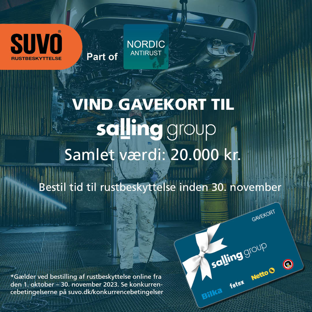 Deltag i konkurrencen om lækre gavekort fra Salling Group